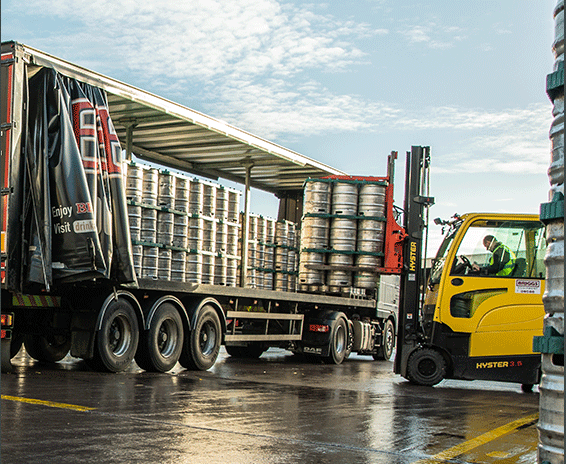 Lift trucks to help you Brew a Better World